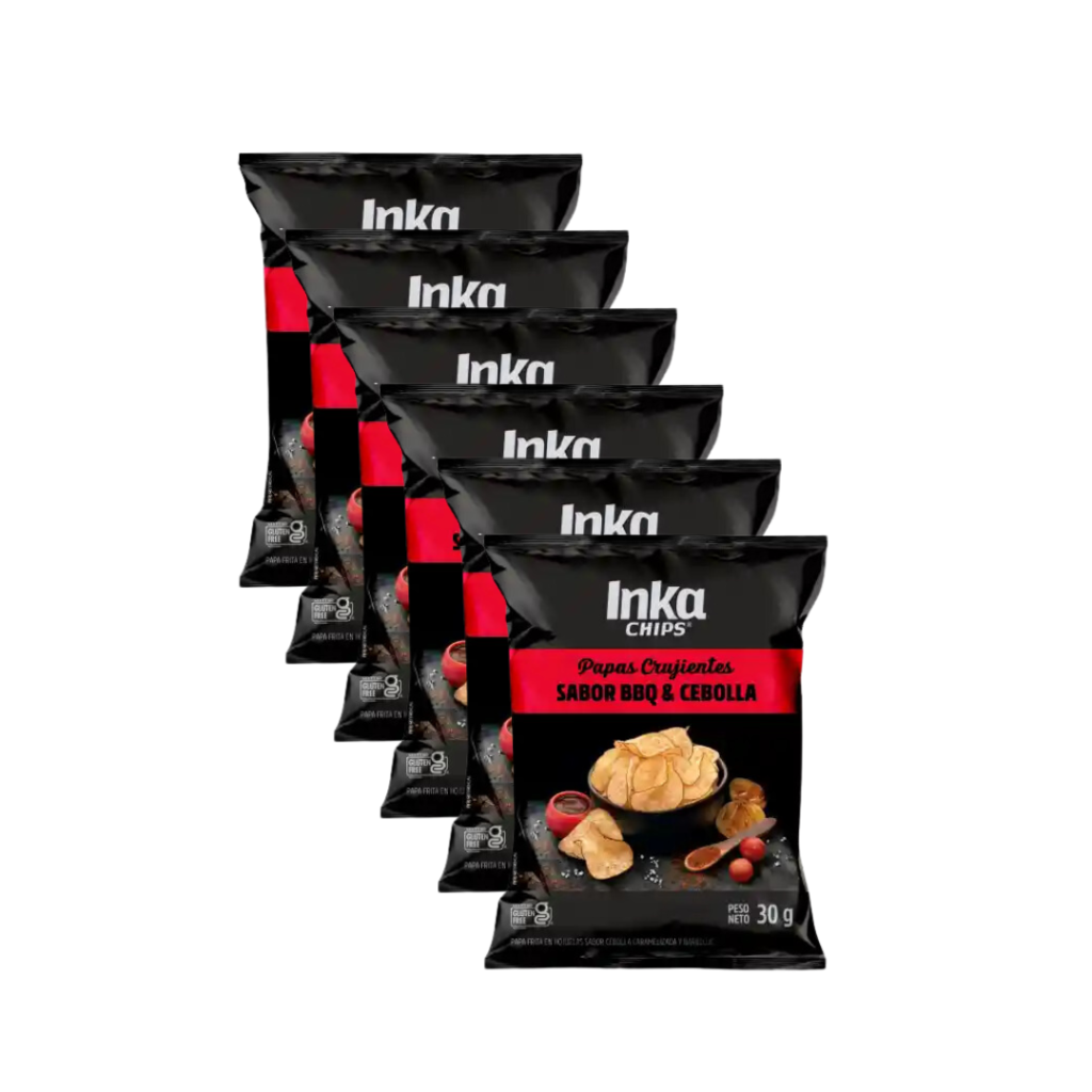 INKA CHIPS BBQ CEBOLLA X6UND X33GR - Candyland Perú