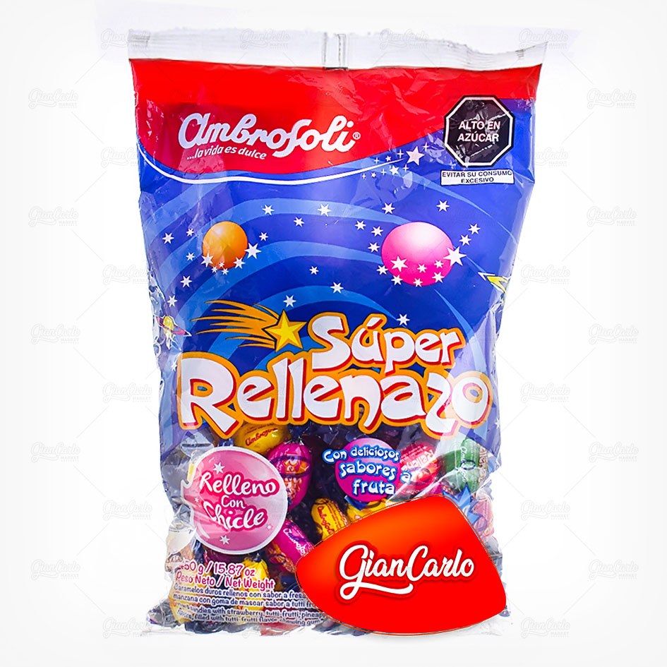 SUPER RELLENAZO X100UND X450GR - Candyland Perú