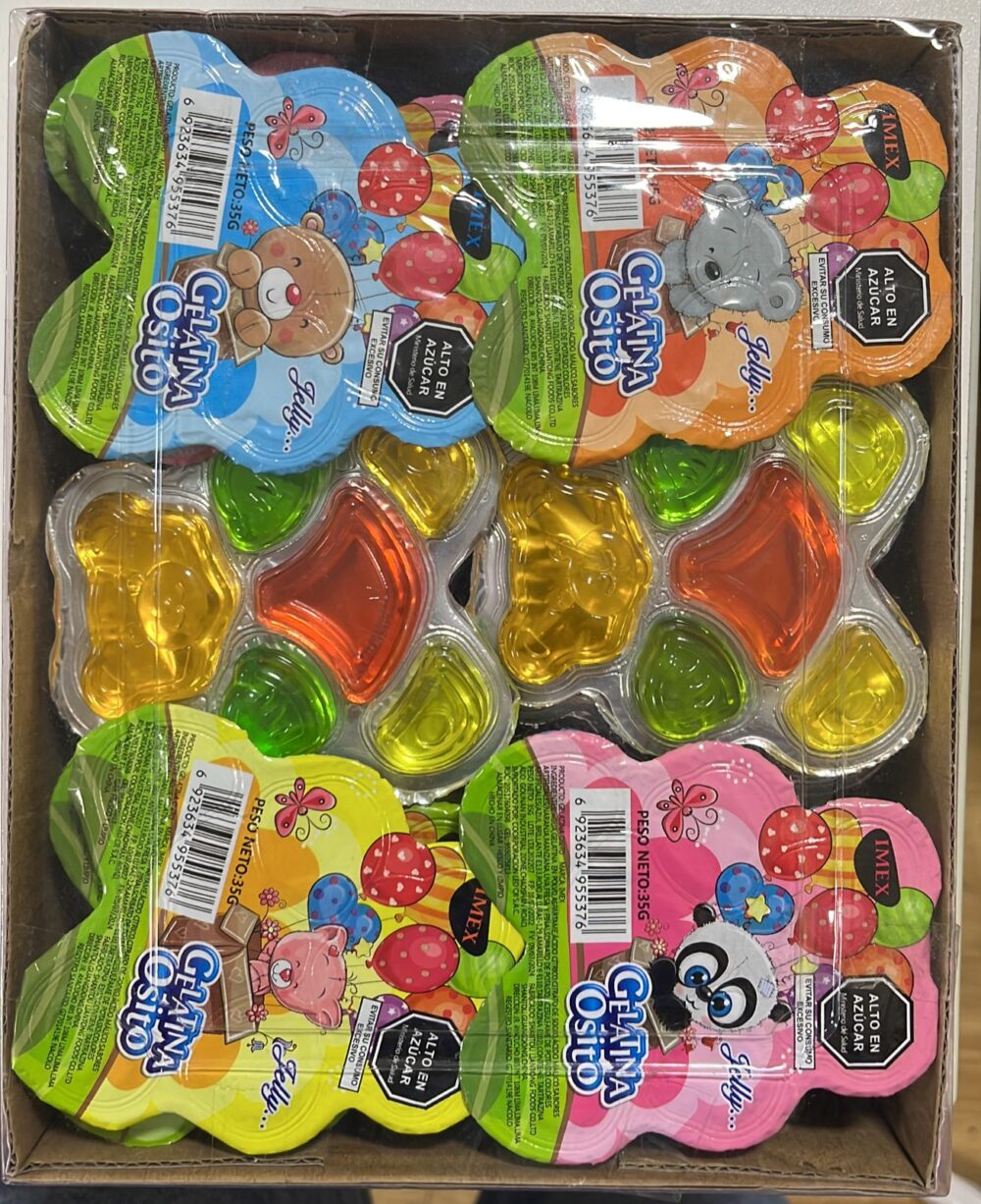 GELATINA TAPER X100UND - Candyland Perú