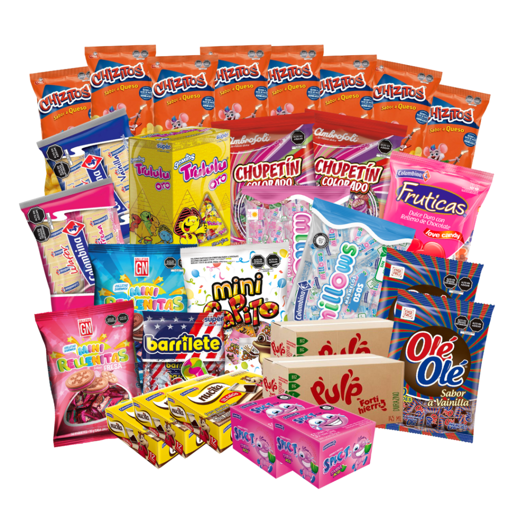 PACK 50 SORPRESAS CHEESE - Candyland Perú