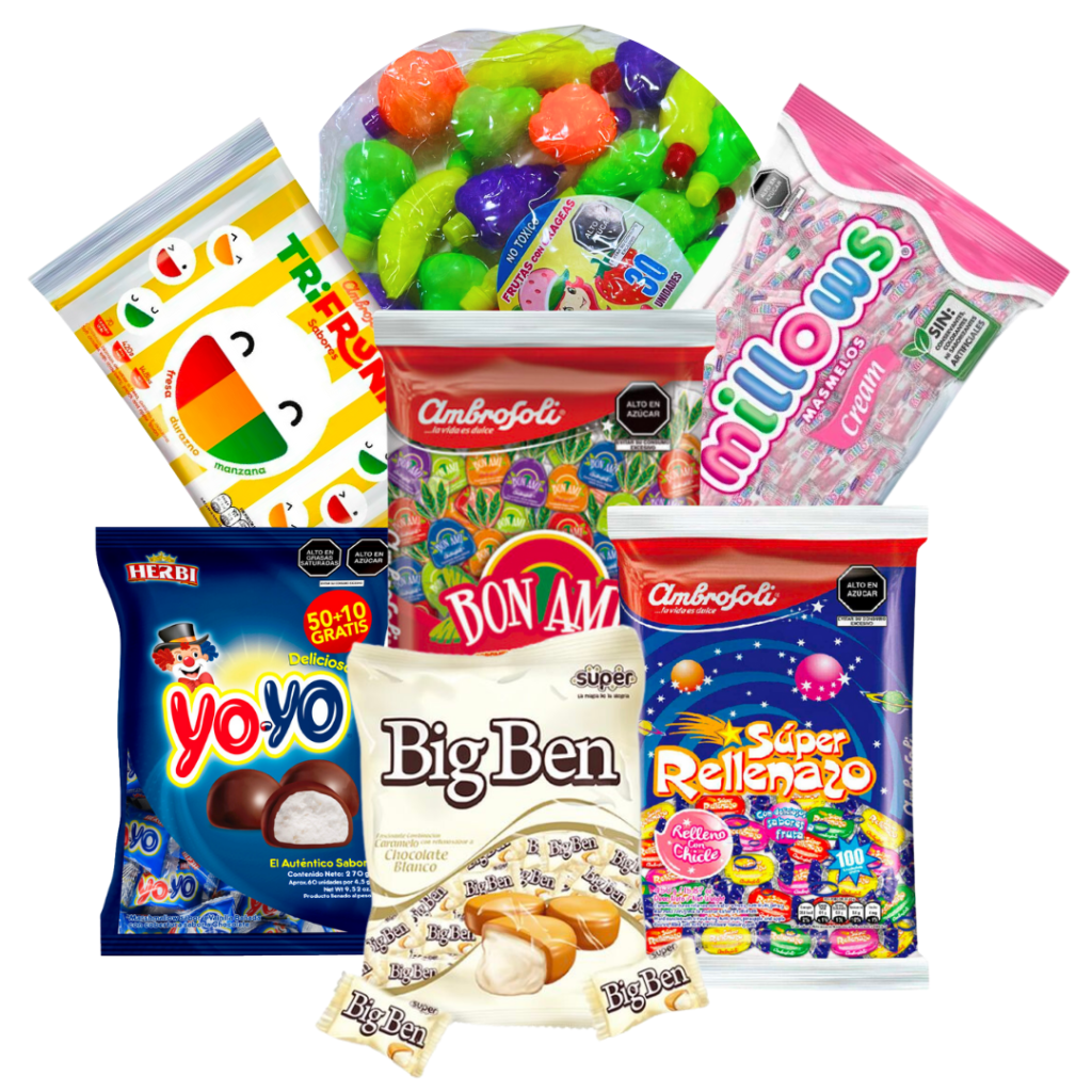 PACK PIÑATA FRUTITAS - Candyland Perú